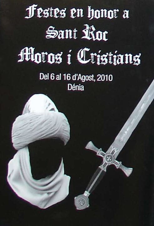 Poster Moors 2010 - Dénia.com