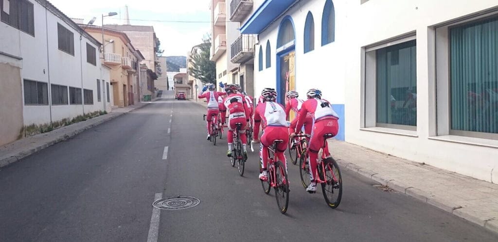Katusha and Rolser-José Jorro in full training - Dénia.com