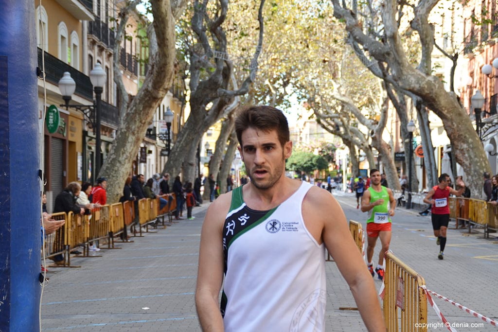 Marc Bañuls pendant la course - Dénia.com