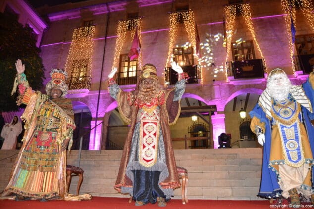 Melchor Gaspar en Baltasar in Dénia - Dénia.com