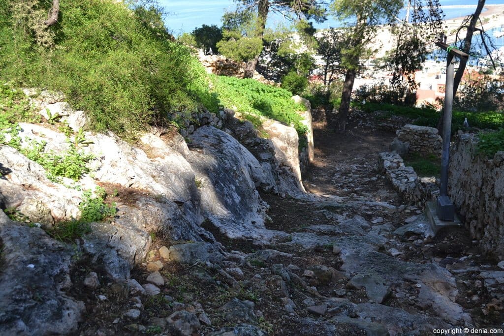 La Torre del Galliner y el Verger Baix del castillo de Dénia ...