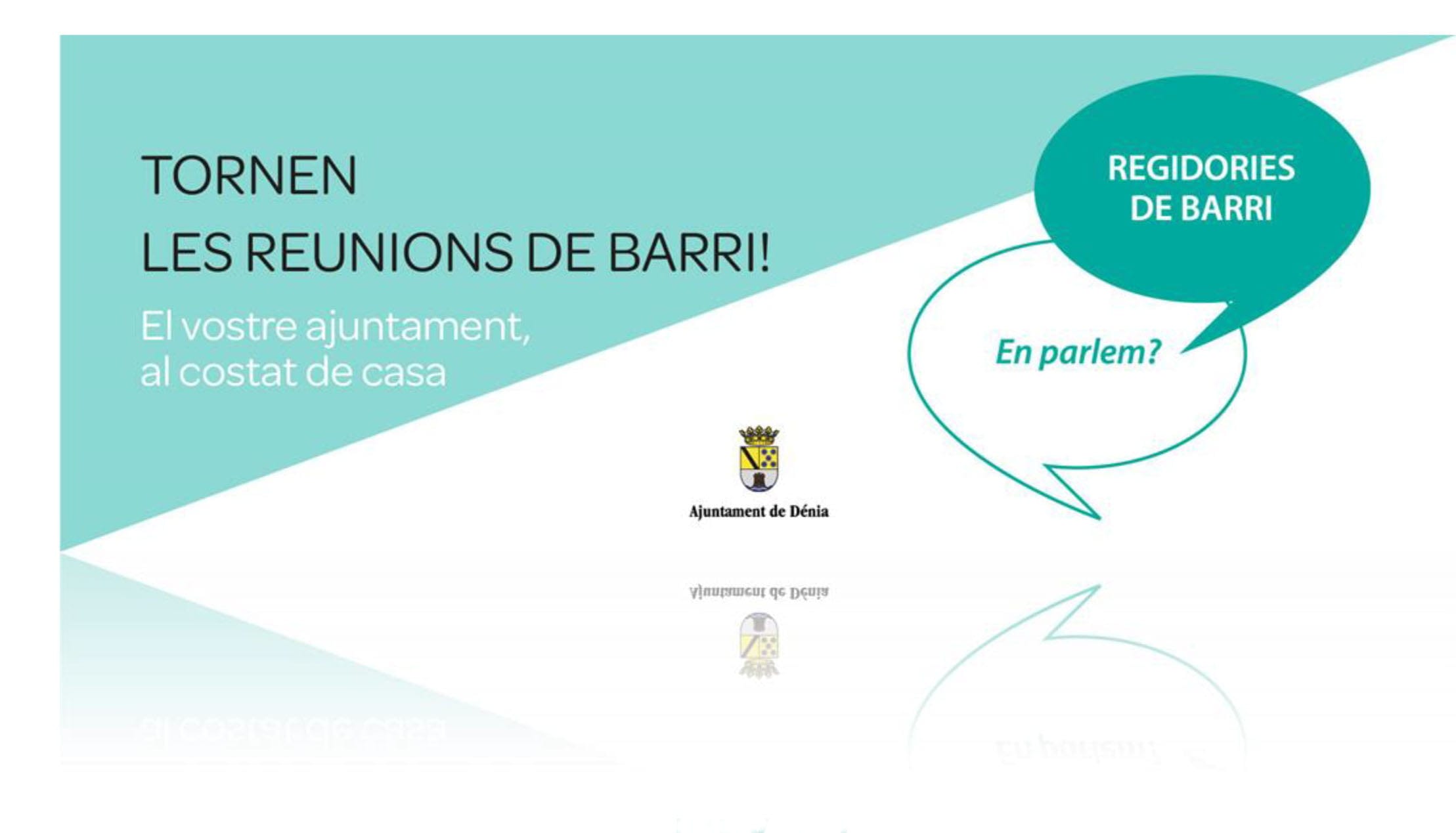 Portada de reuniones de barrio en Dénia de junio - Dénia.com