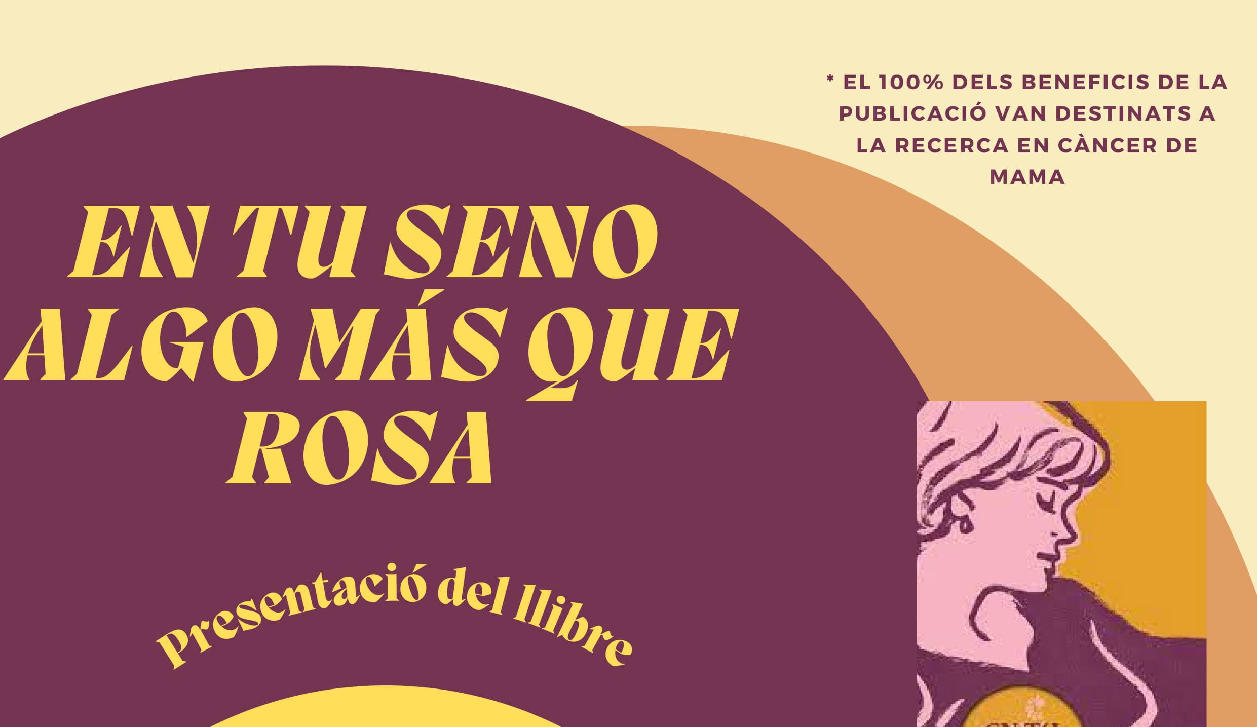 Amunt contra el cáncer presenta 'En tu seno algo más que rosa'