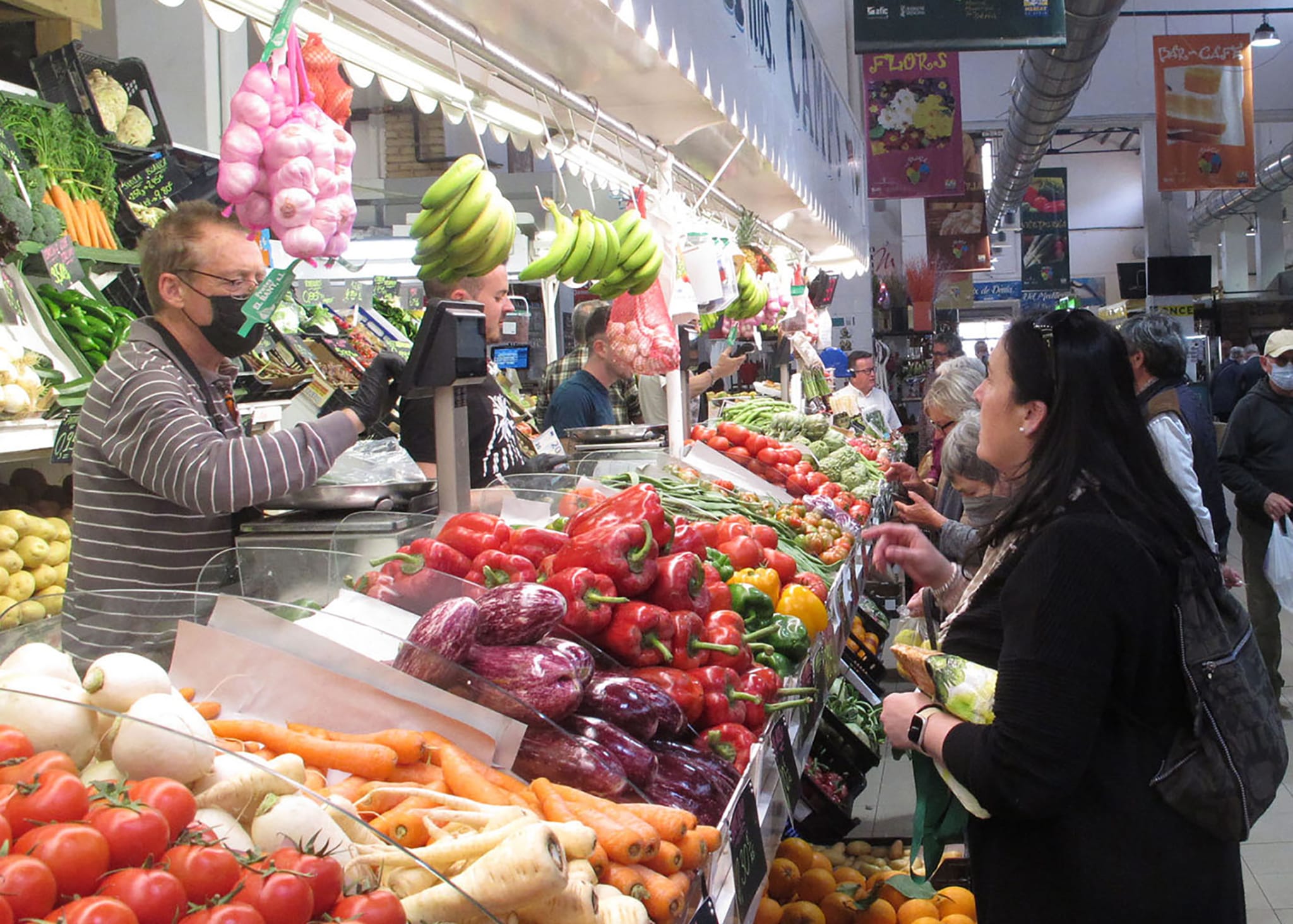 Stop at the Dénia Municipal Market (file) - Dénia.com