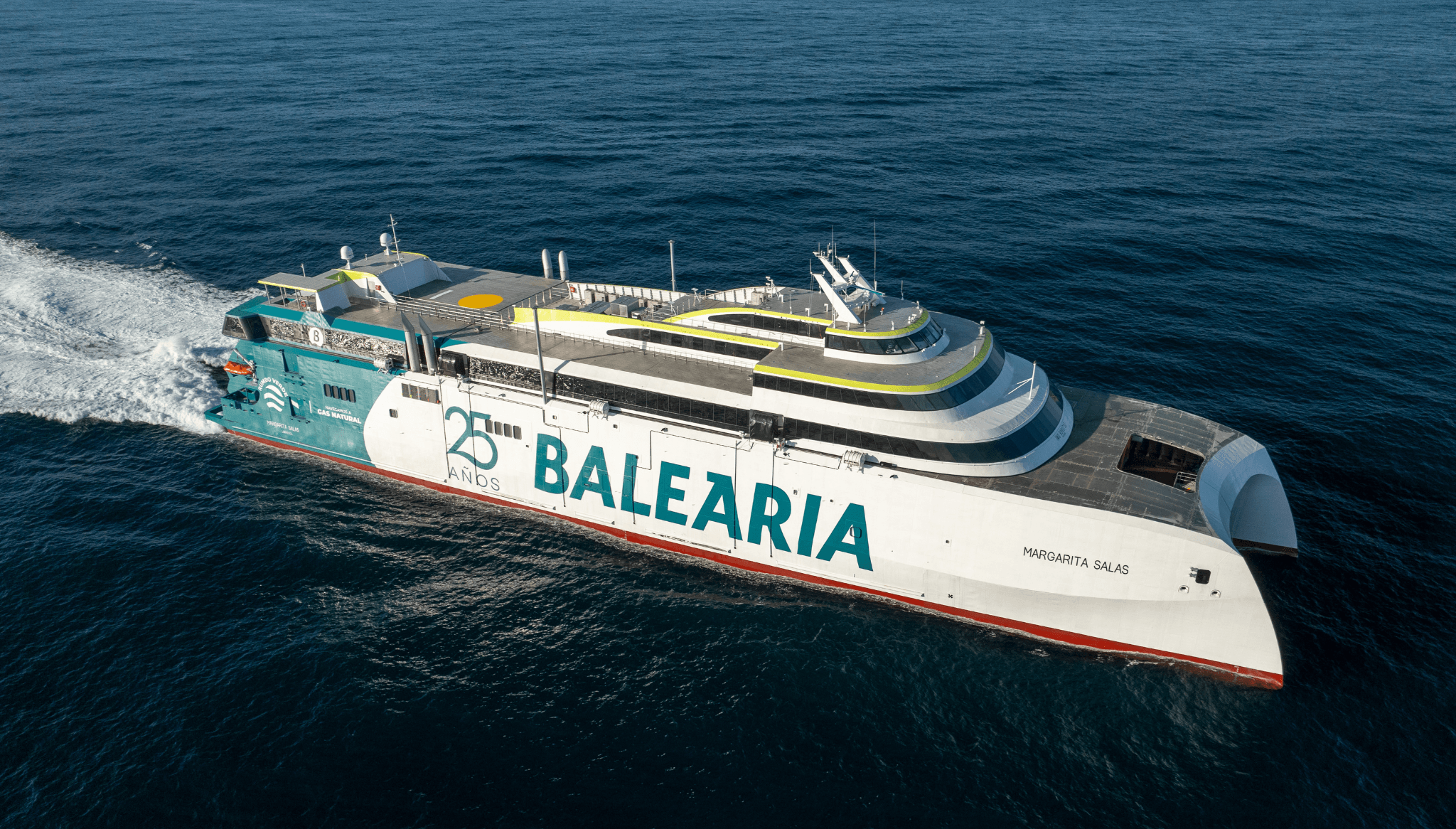 This fast ferry has great technological advances and comfort - Dénia.com