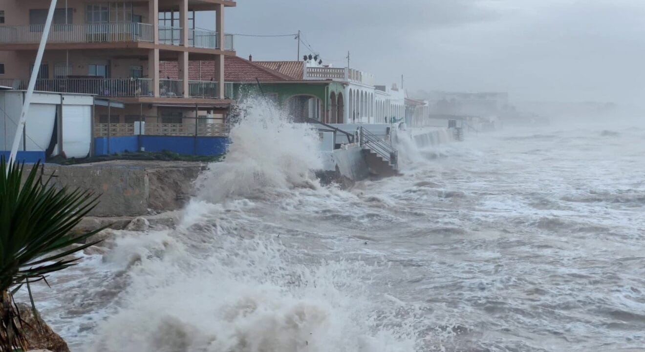 Asi se vivió el temporal Gloria de 2020 en Dénia 7 - Dénia.com