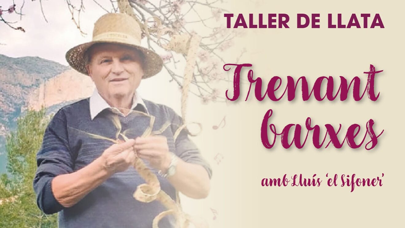 Dénia acull el taller Trenant barxes amb Lluís El Sifoner