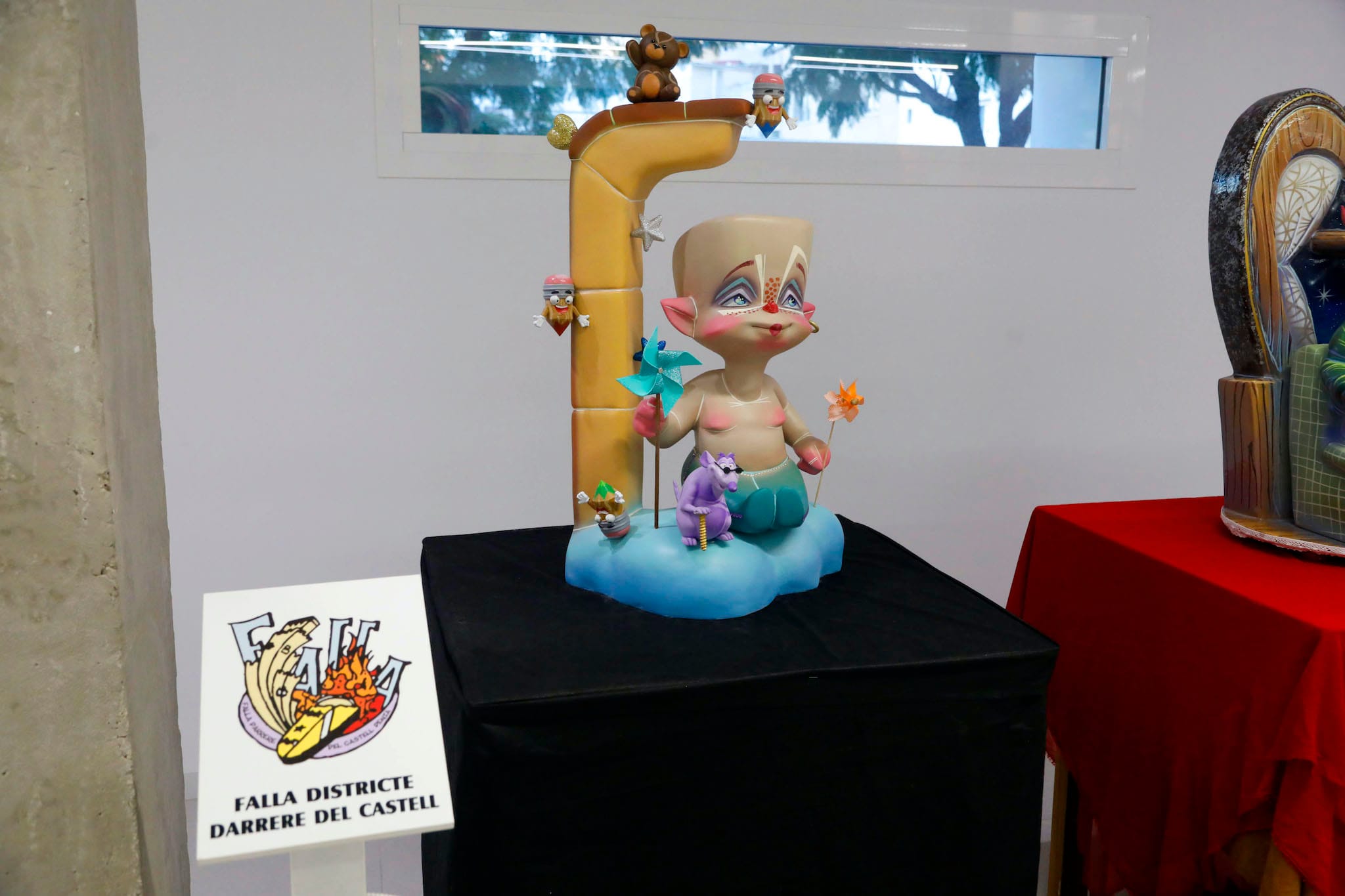 Ninot indultat infantil 2026 de la falla Darrere del Castell - Dénia.com