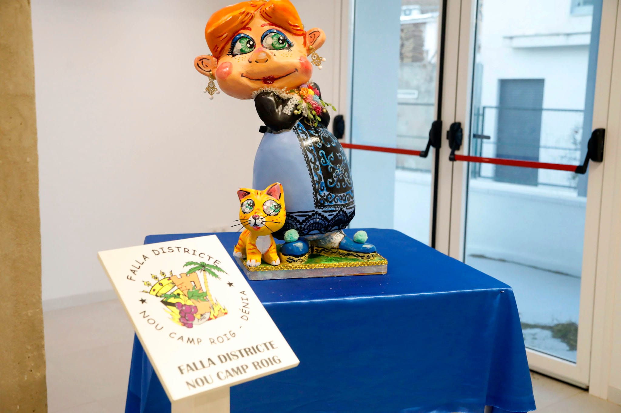 Ninot indultat infantil 2026 de la falla Nou Camp Roig - Dénia.com